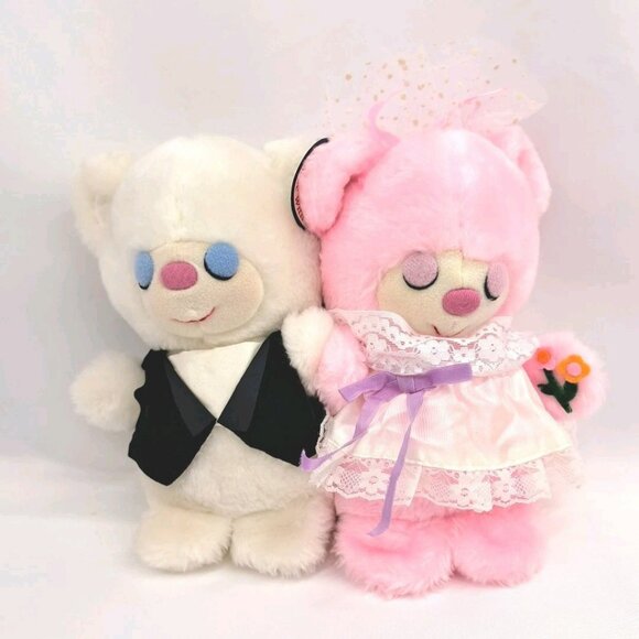 Unbranded | Toys | Vintage California Wedding Party Pair Teddy Bear ...